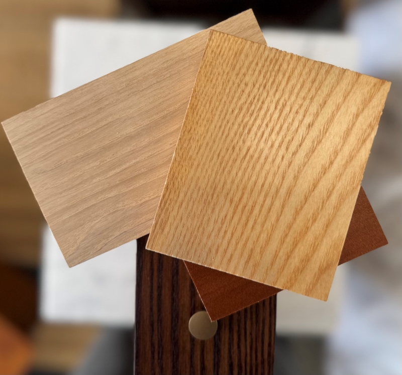 Colour finishes for the timber - Rose & Heather